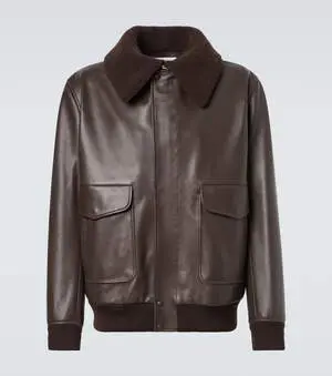Gabriela Hearst Leather Jackets For Men