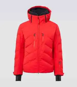 Bogner Jervis-d Hooded Down Ski Jacket - Red