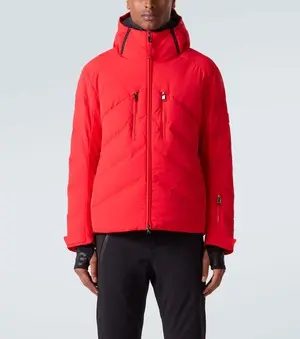 Bogner Jervis-d Hooded Down Ski Jacket - Red