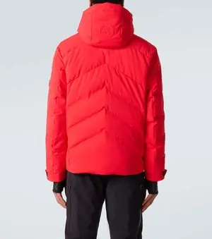 Bogner Jervis-d Hooded Down Ski Jacket - Red