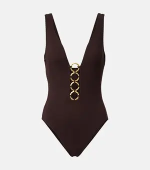 KARLA COLLETTO Luca One Piece Swimsuit - Brown