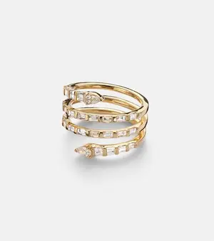 Shay Jewelry 18kt Yellow Ring With Diamonds - Gold