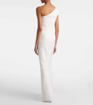 Safiyaa Bridal Blanchette Crêpe Gown