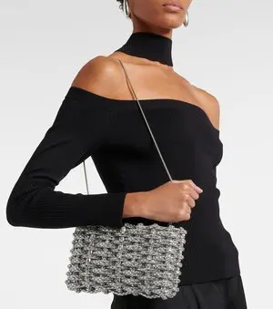 Simkhai Morgan Embellished Clutch