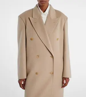 THE ROW Hariet Cashmere Coat - Beige