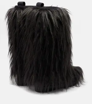 Goldbergh Leonora Fur Boots - Black