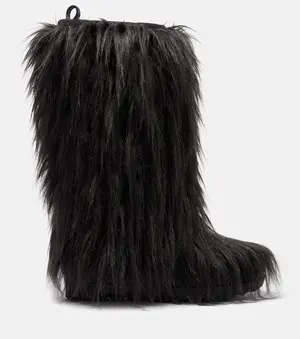 Goldbergh Leonora Fur Boots - Black