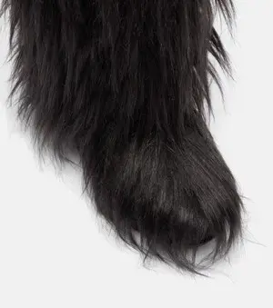 Goldbergh Leonora Fur Boots - Black