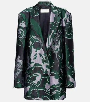 Dries Van Noten Printed Blazer