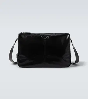 Prada Leather Shoulder Bag - Black