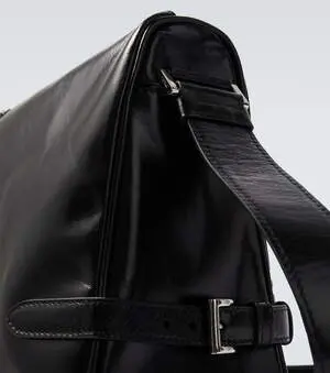 Prada Leather Shoulder Bag - Black