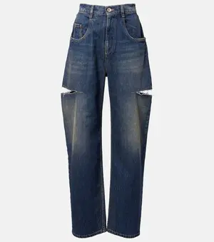 Maison Margiela Button Detailed Jeans For Women