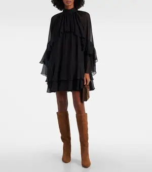 Veronica Beard Kinna 55 Suede Knee-high Boots - Brown