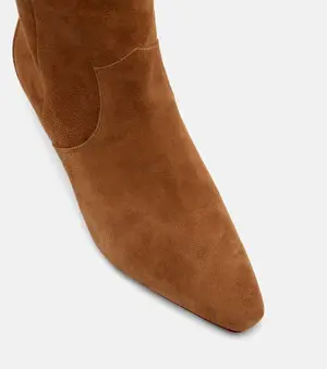 Veronica Beard Kinna 55 Suede Knee-high Boots - Brown