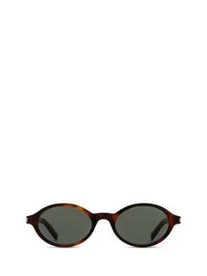 Saint Laurent Oval Sunglasses - Brown