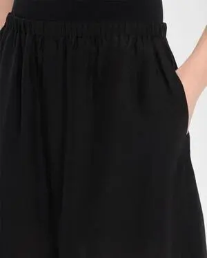 AKYN STUDIO Raya Sheer Midi Skirt - Black