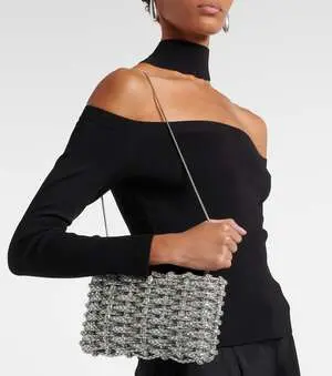 Simkhai Morgan Embellished Clutch