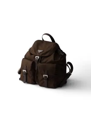 Prada Re-nylon Backpack - Brown