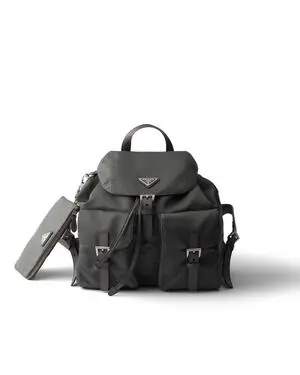 Prada Medium Re-nylon Backpack - Grey