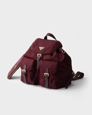 Prada Re-nylon Backpack With Pouch