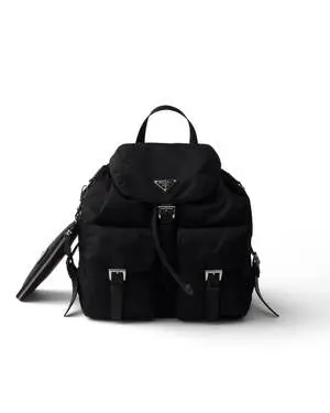 Prada Re-nylon Backpack - Black