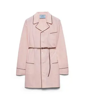 Prada Cotton Shirt Dress - Pink