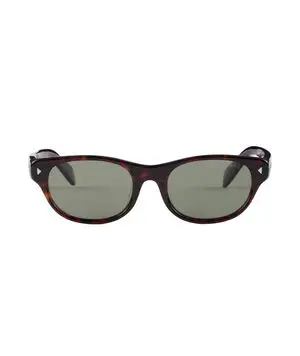 Prada Eyewear Collection Sunglasses - Polarized Bottle Green Lenses