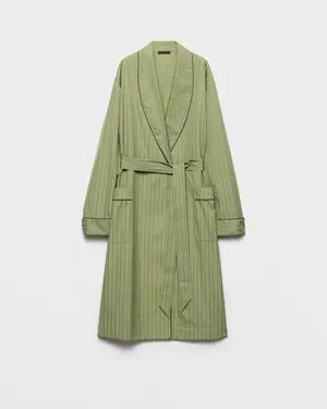 Prada Cotton Robe - Ivy Green