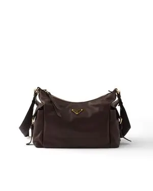 Prada Nappa Leather Shoulder Bag - Brown