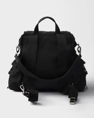 Prada Re-nylon And Leather Backpack
