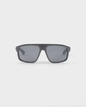 Prada Linea Rossa Sunglasses - Mirrored Carbon Lenses