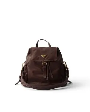 Prada Explore Medium Nappa Leather Backpack - Brown