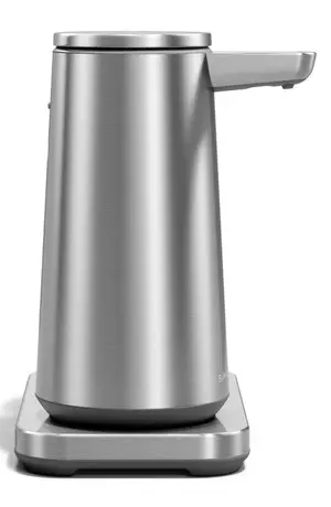SIMPLEHUMAN Rechargeable Sensor Pump Foam Soap Dispenser With Caddy Cup