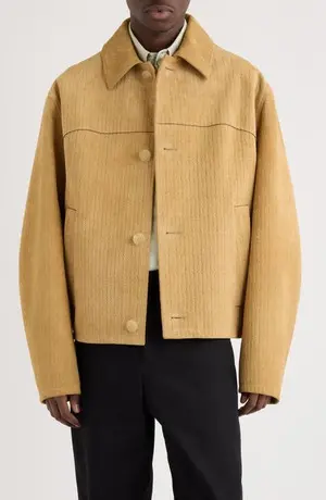 Jacquemus Le Blouson Vannier Leather Jacket