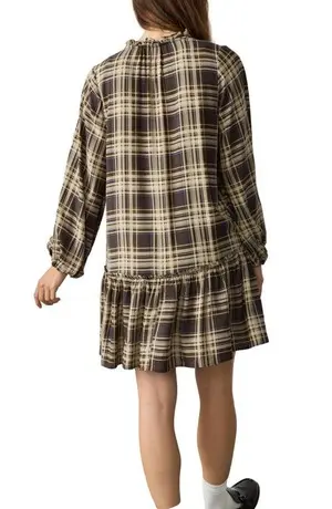 NEXT Printed Long Sleeve Mini Dress
