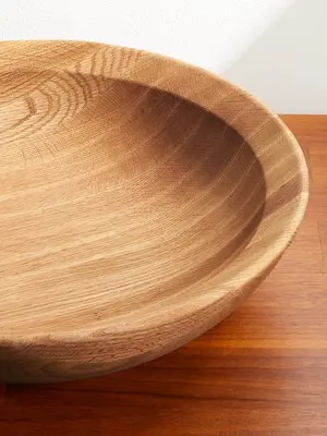 THE CONRAN SHOP Istria Oak Fruit Bowl - Brown