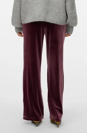 Vero Moda Shanna Pintuck Velvet Pants