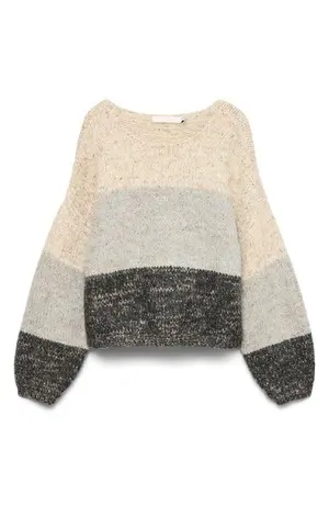 Vero Moda Colorblock Boatneck Sweater