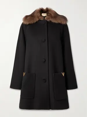 Valentino Garavani Fur Coats For Women