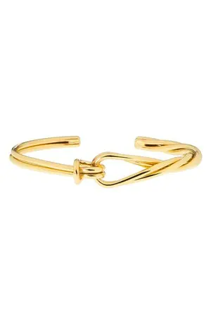 MARLYN SCHIFF Victoria Twist Cuff Bracelet - Gold