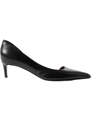 Khaite Jett Leather Pumps - Black