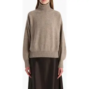 Women's Chunky Cashmere Turtleneck Sweaters