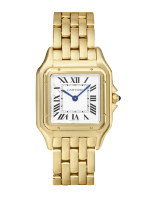 CARTIER Panthère De Cartier 29mm 18-Karat Gold Watch
