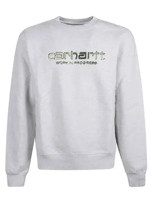Men's Carhartt Grey Sweatshirts Hoodies