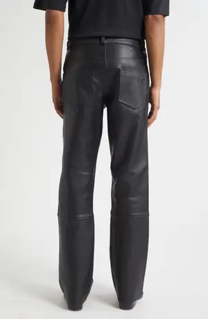 MIDNIGHT RODEO Mr Leather Flare Leg Pants