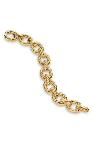 David Yurman Sculpted Cable Oval Link Bracelet