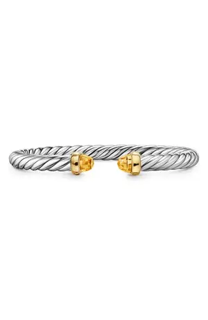 David Yurman Cablespira® Flex Cuff Bracelet - Citrine