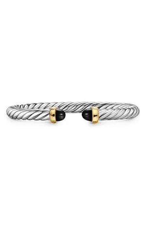 David Yurman Cablespira® Flex Bracelet - Black Onyx