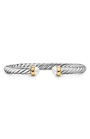 David Yurman Cablespira® Flex Bracelet Pearl