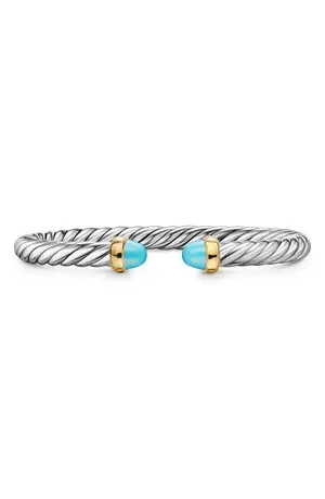 David Yurman Cablespira® Flex Bracelet - Reconstituted Turquoise